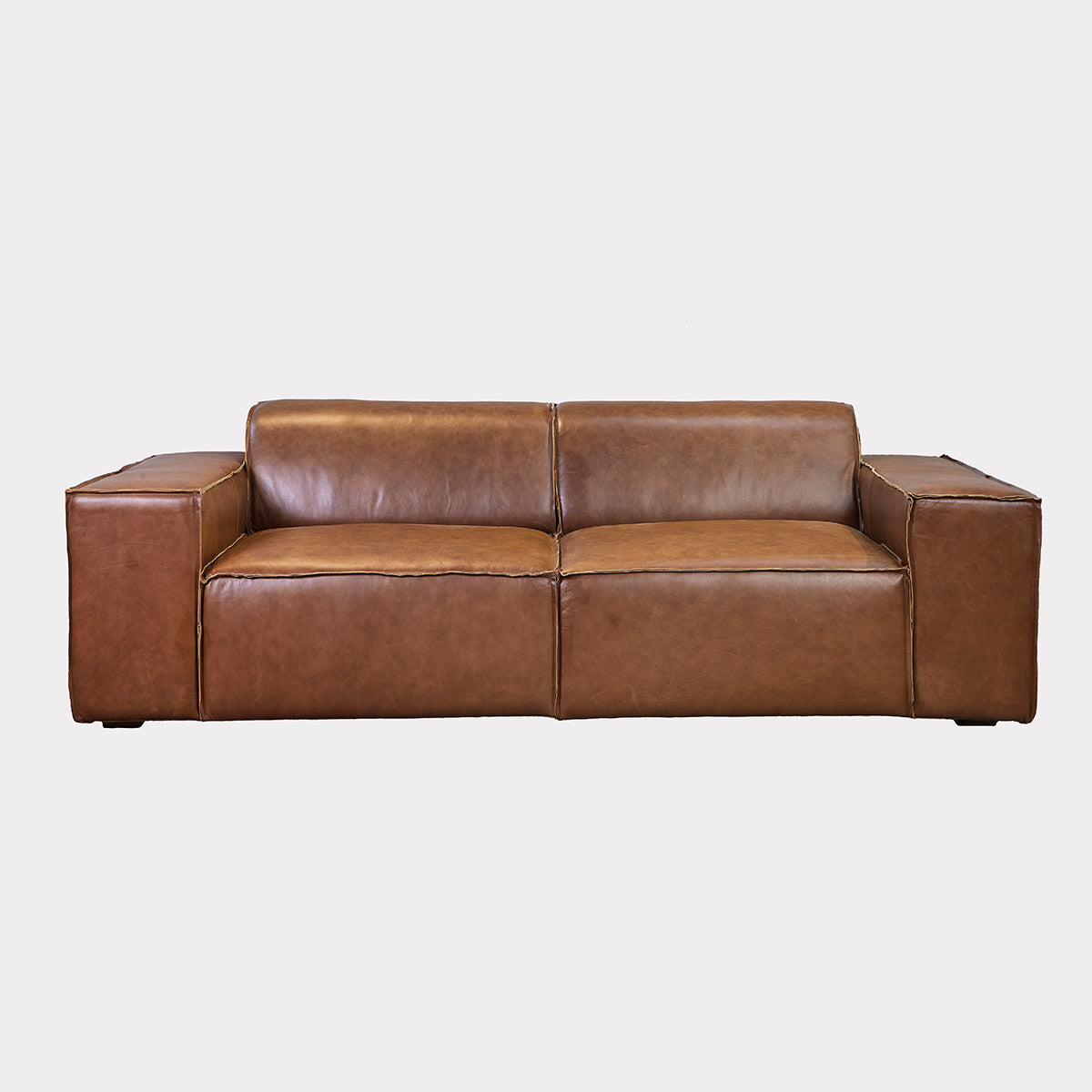Spitfire Furniture | Marchetti 3 Seater Leather Sofa