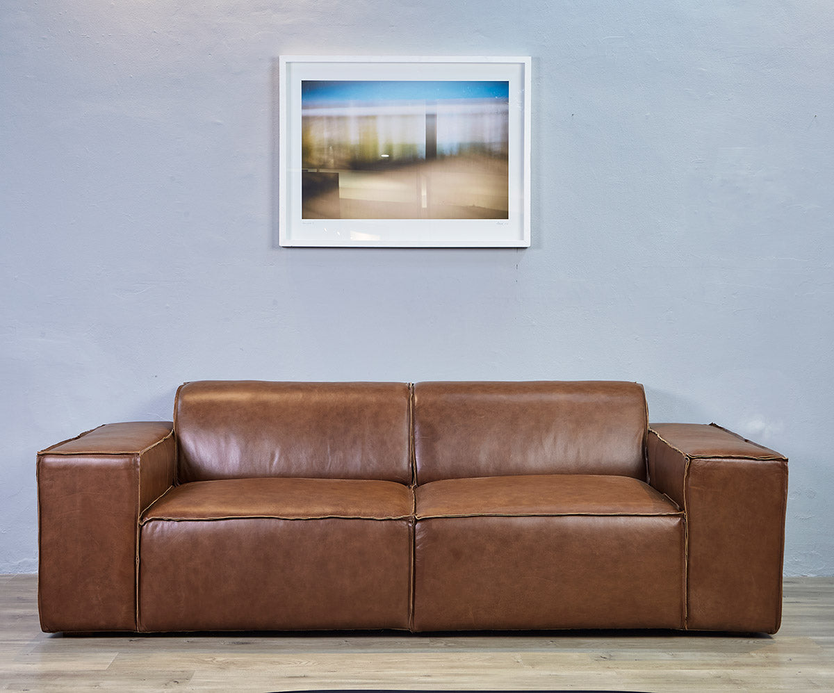 Spitfire Furniture | Marchetti 3 Seater Leather Sofa