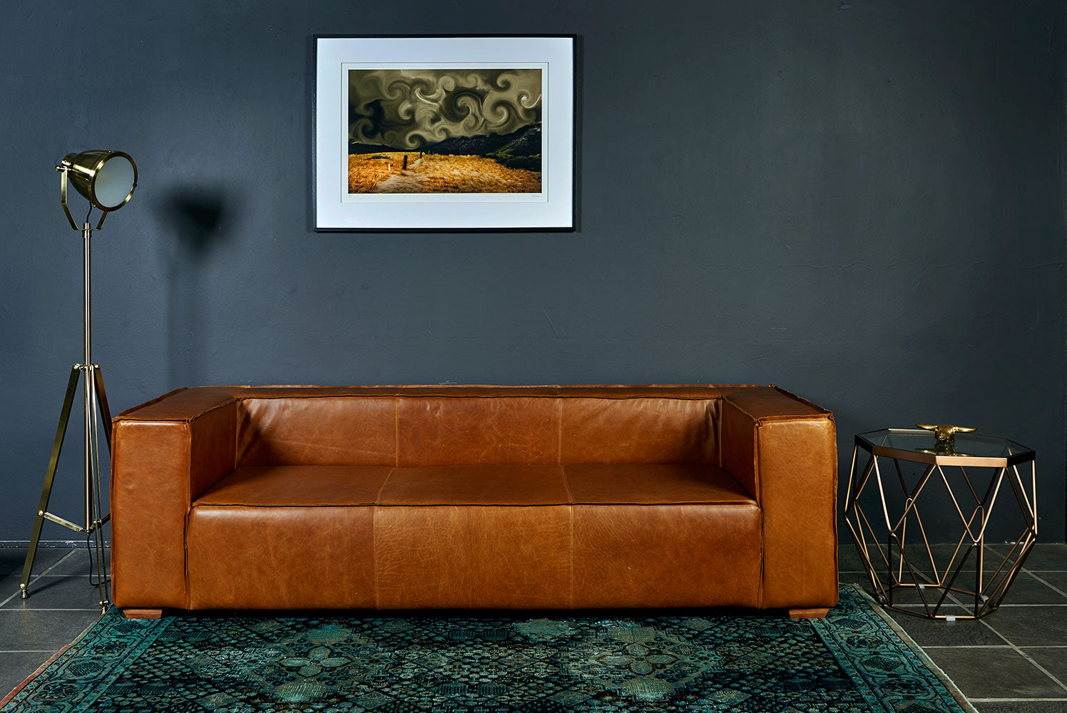 Spitfire Furniture | Couches | Armstrong 3 Seater Leather Sofa